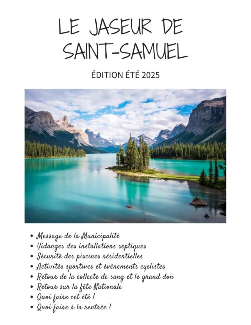 Le Jaseur | Saint-Samuel