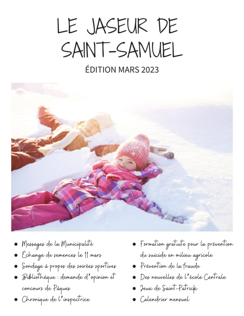 Le Jaseur | Saint-Samuel